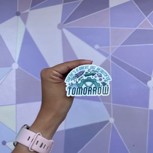 Vinyl Tomorrowland Magic Kingdom Sticker | Hydroflask Water Bottle ...