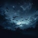 Spooky Bat Digital Backdrops (4) - Etsy