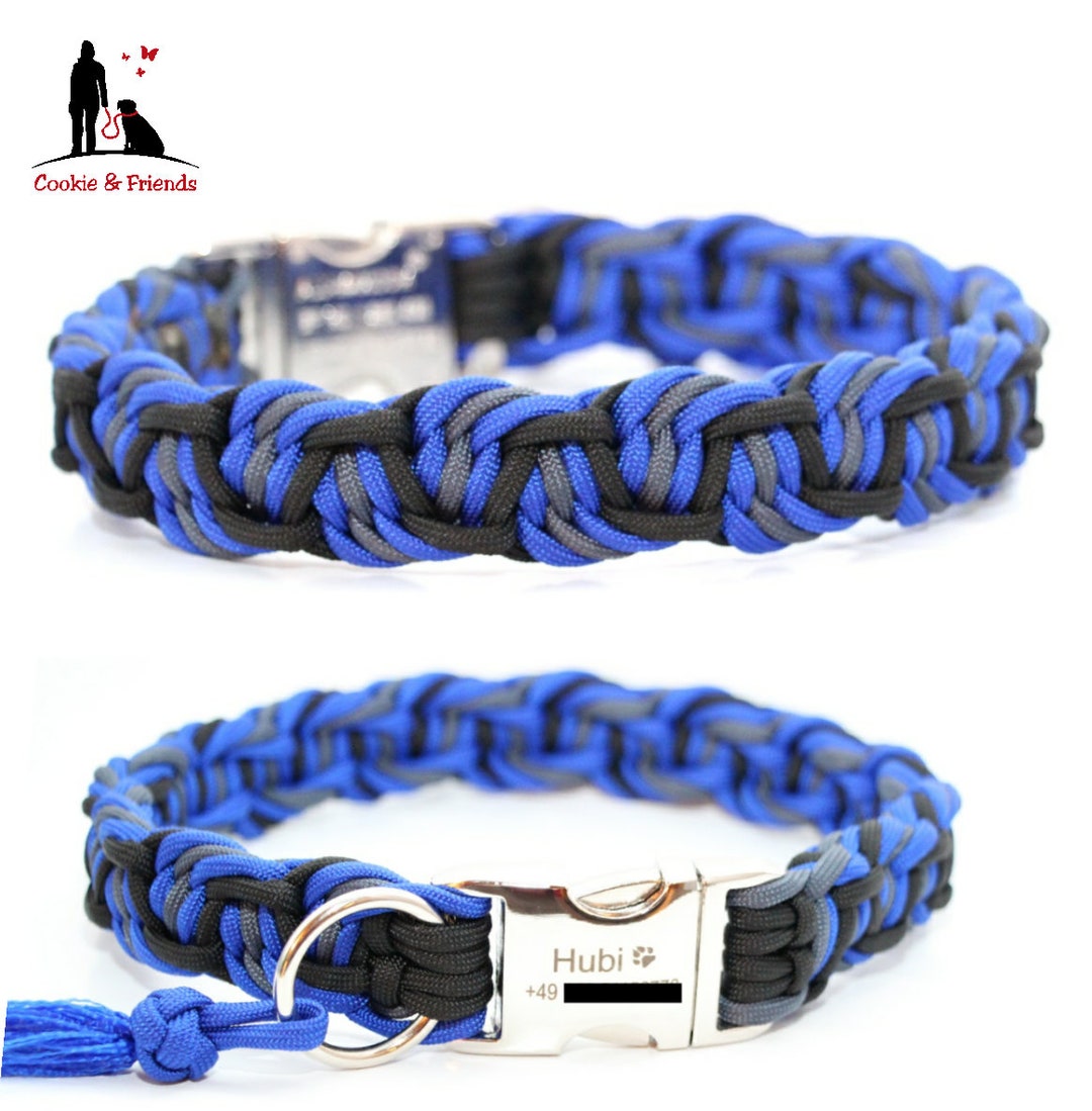 Dog Collar Braided From Paracord. Stable, Durable and Perfect for Your ...