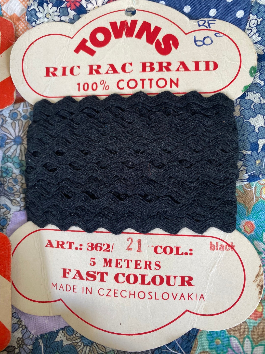 Vintage Ric Rac Cards - Etsy