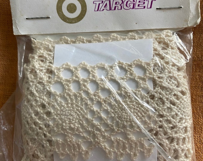 Vintage Target Crochet Lace Trim in Original Packaging - Etsy
