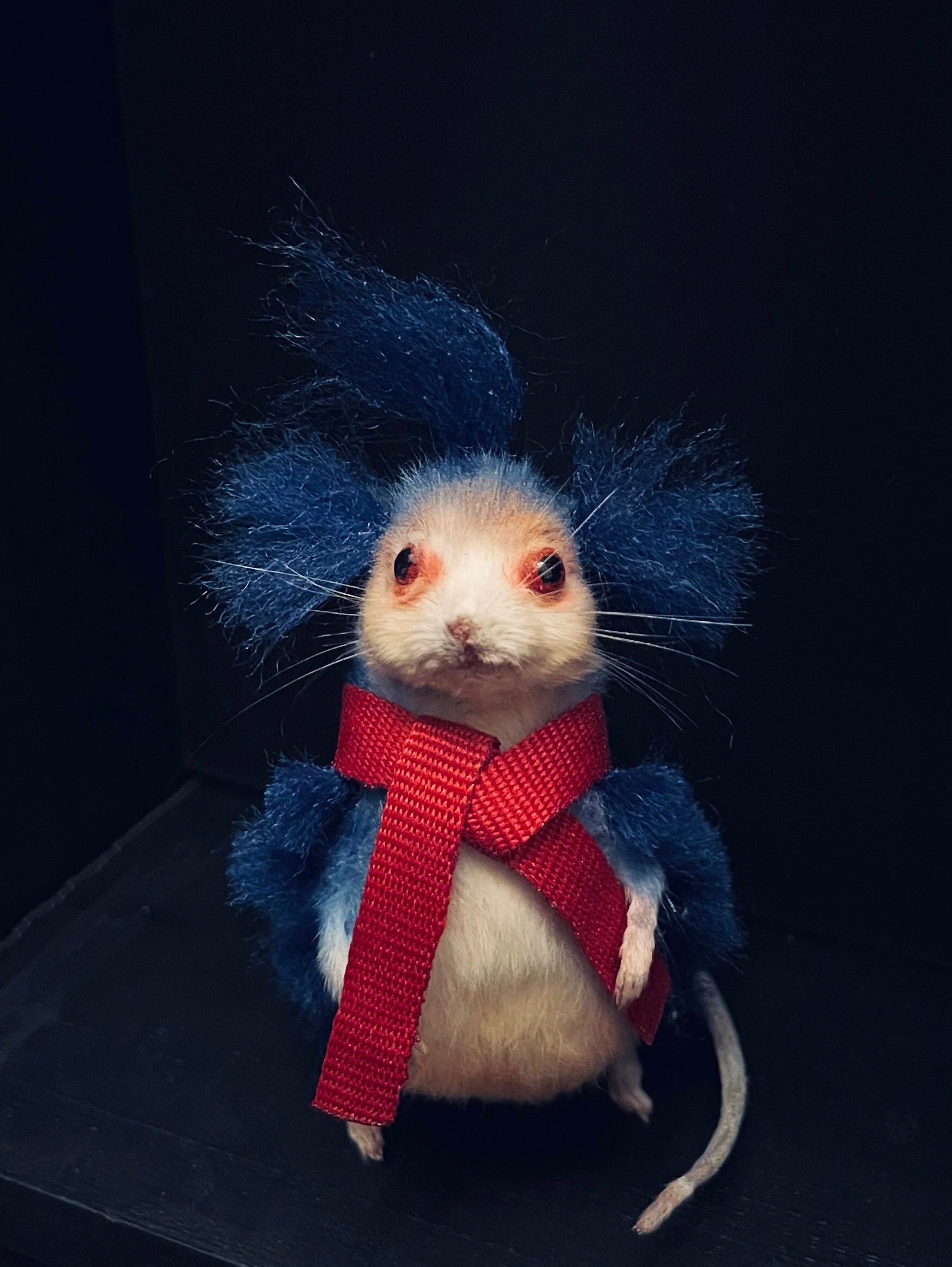 Shadowbox Taxidermy Mouse the Worm Labyrinth Come | Etsy