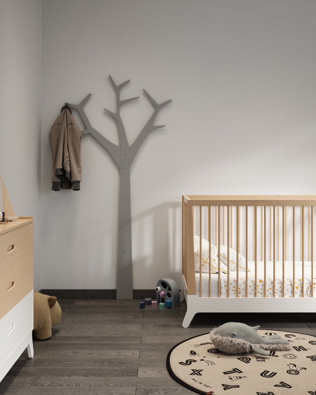 Kids Room Decor Hanger Coat Stand Hat Hanger Kids Clothes - Etsy