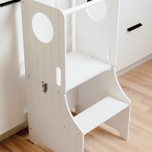 Foldable Kitchen Tower, 3in1 Toddler Tower, Kids Kitchen Tower, Step ...