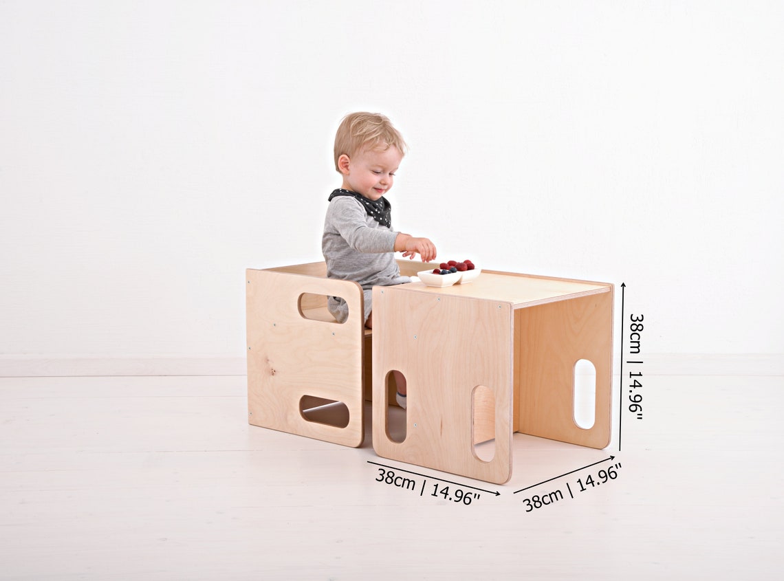FREE DELIVERY Kids Cube Chair Montessori Cube Chair Weaning | Etsy