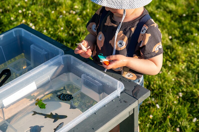 Sensory Table Outdoor Sensory Table Learning Table Activity - Etsy