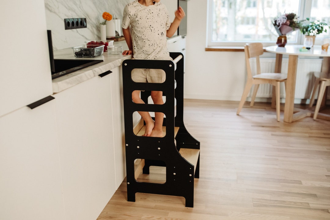 Adjustable Kitchen Tower Learning Tower Kids Kitchen Tower - Etsy