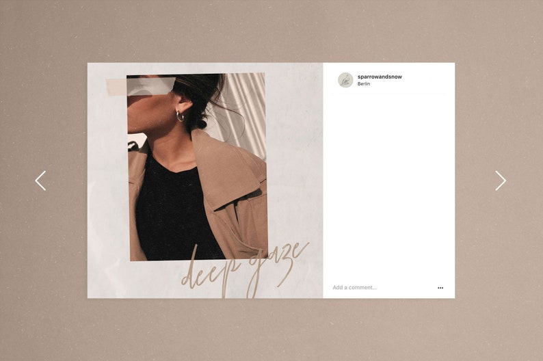 Paper and Film Social. Instagram Post Templates, Instagram Background ...