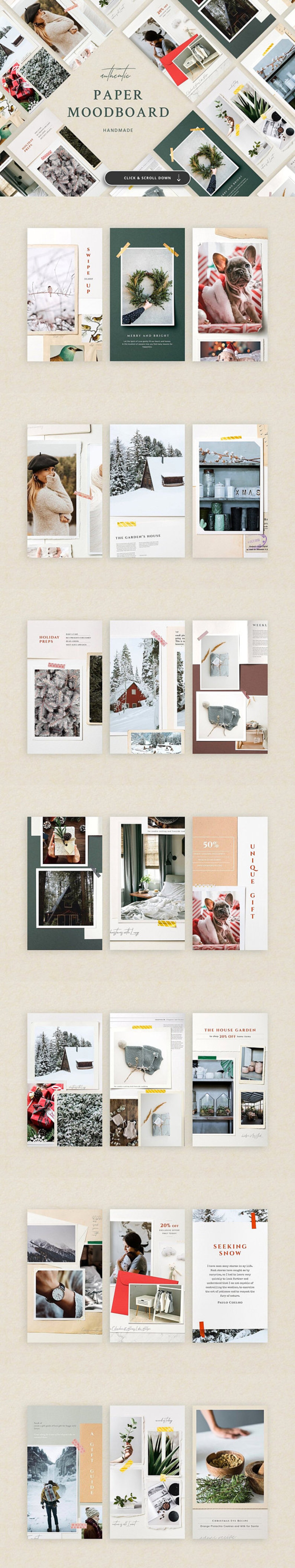 CANVA BUNDLE Social Kit. Instagram Story Templates. Instagram Template ...