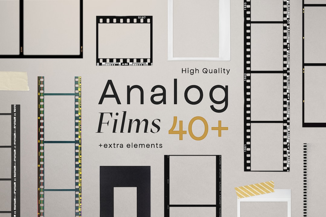 High Quality Film Frames Kit. Film Frame. Instant Film. Canva Elements ...