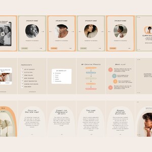 Coaching Carousel Templates, Brand Kit. Blog Branding Kit for Coaches ...