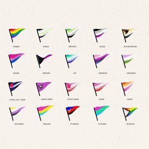 PRIDE - Flags & Elements - Flag Logo, Lgbt Flag, Flag Mockup, Pattern ...