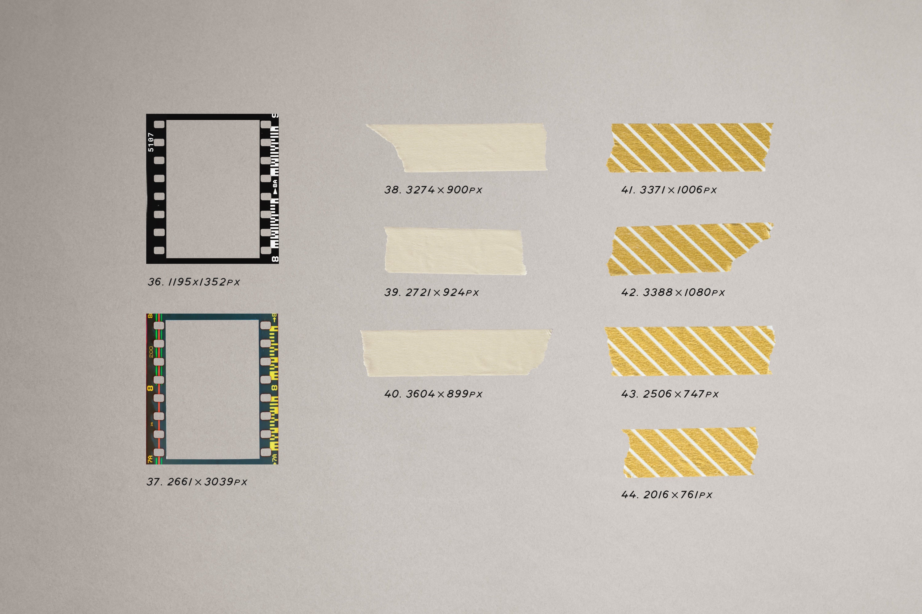 High Quality Film Frames Kit. Film Frame. Instant Film. Canva Elements ...