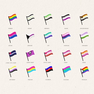 PRIDE - Flags & Elements - Flag Logo, Lgbt Flag, Flag Mockup, Pattern ...