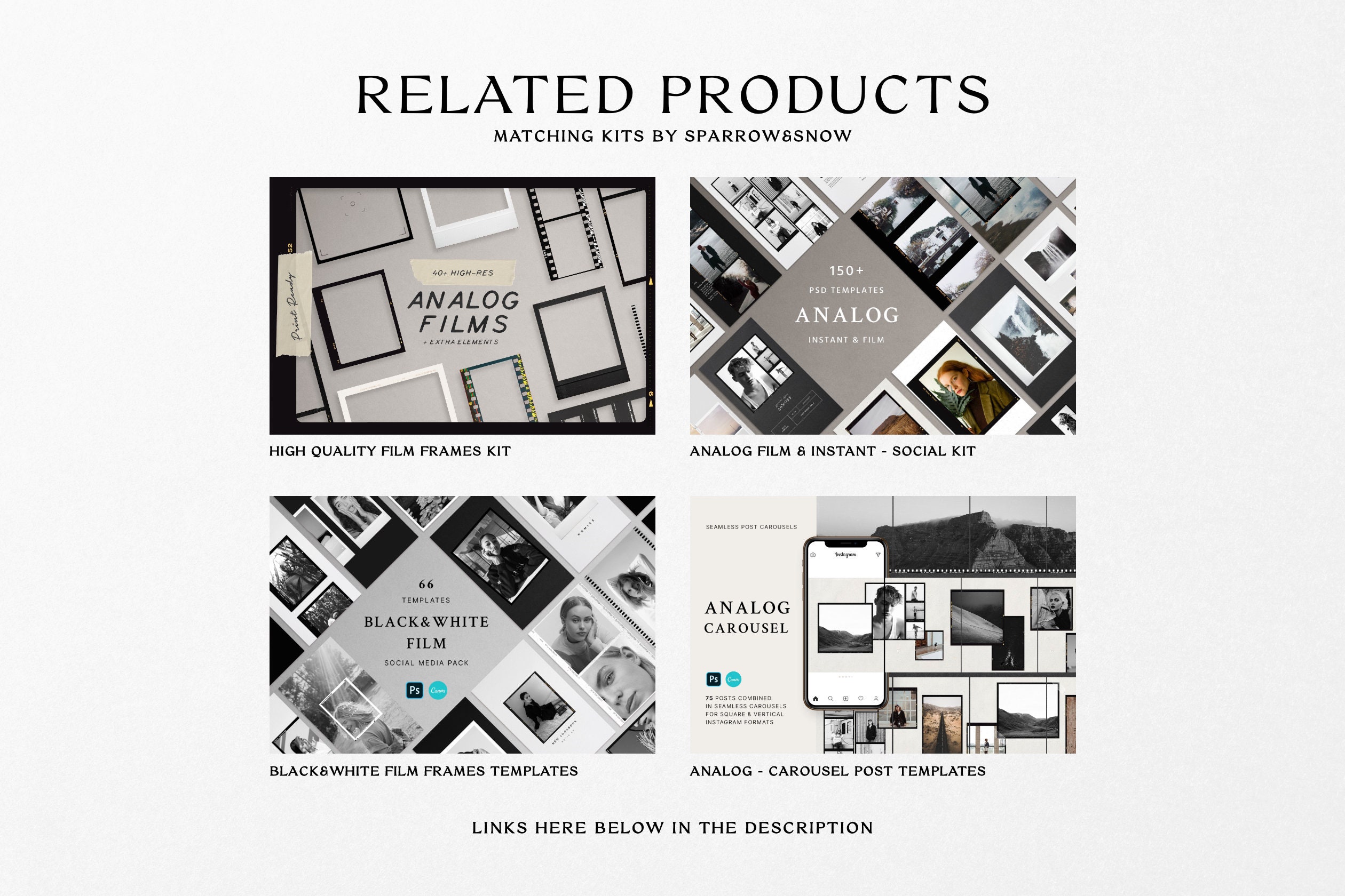 High Quality Film Frames Kit. Film Frame. Instant Film. Canva Elements ...