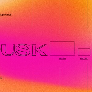 DUSK - Animated Gradients Background Animated Gradients CANVA ...