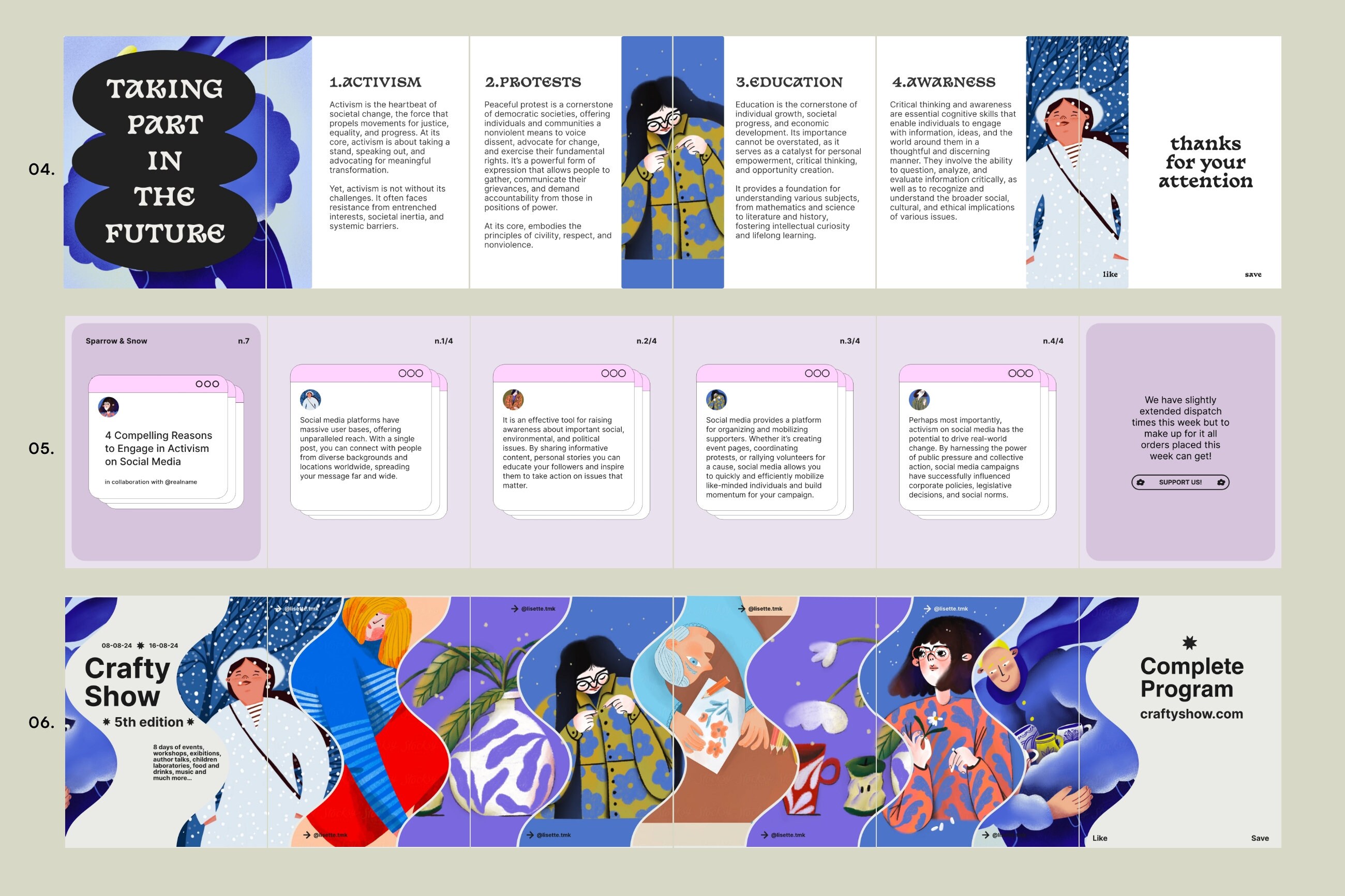 Liquorice | Instagram Carousel Templates, Canva Carousels, Canva IG ...