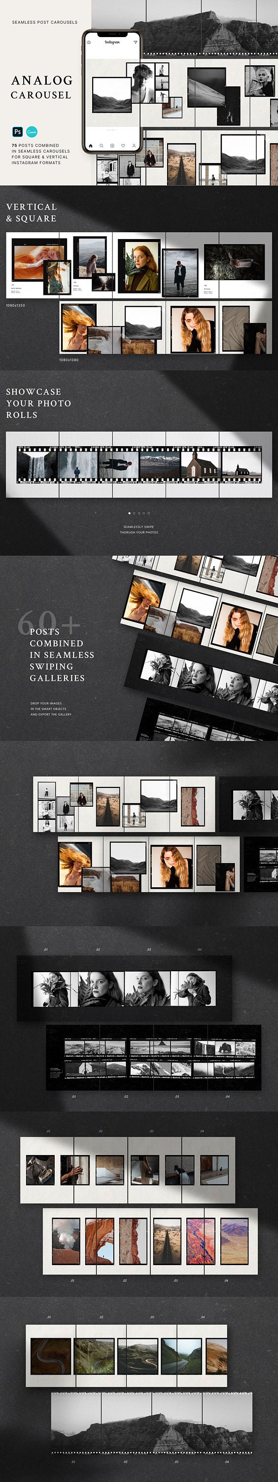 CANVA BUNDLE Social Kit. Instagram Story Templates. Instagram Template ...