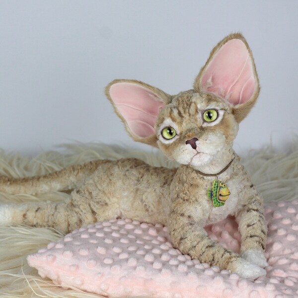 Realistic Stuffed Cat - Etsy