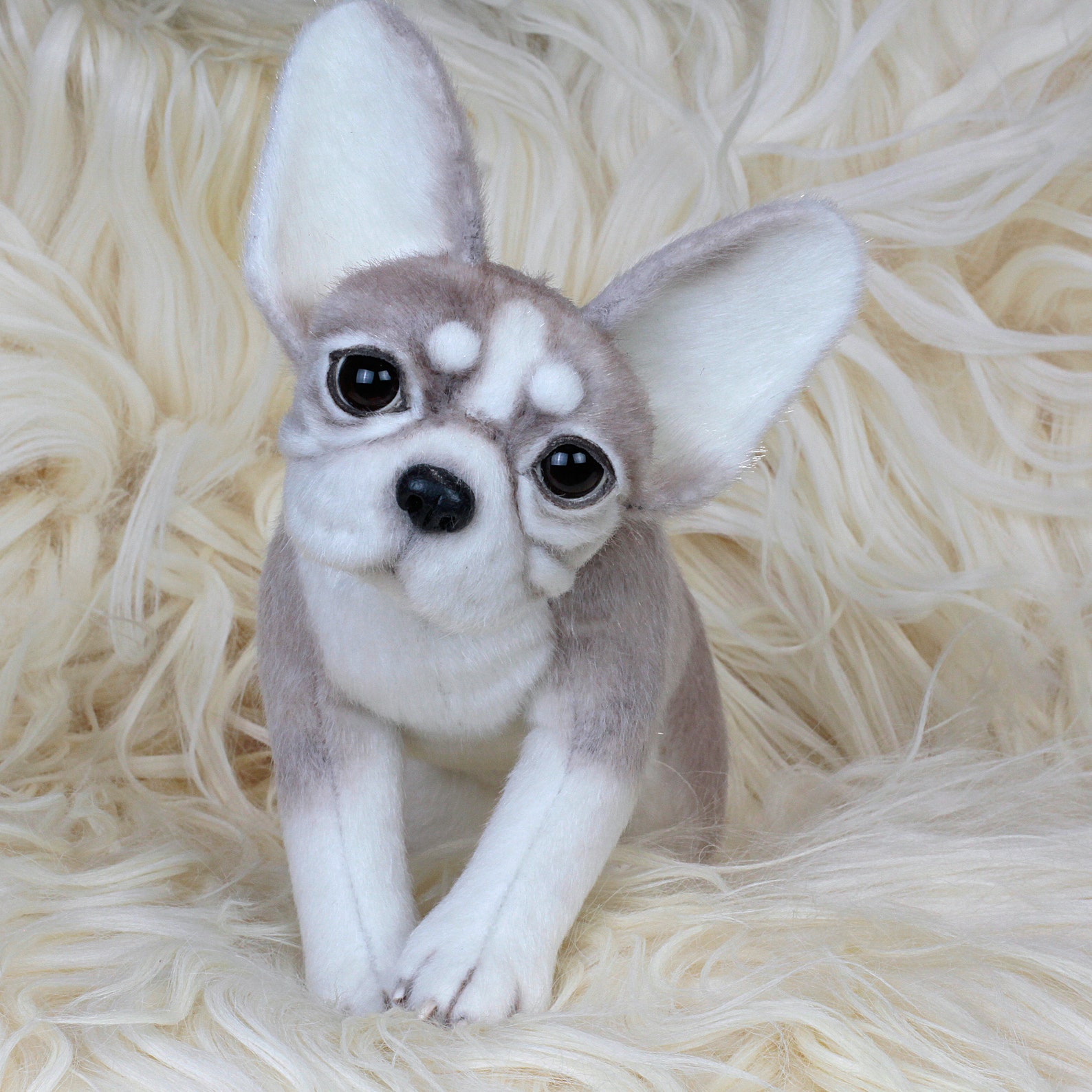 Made to Order Realistic Stuffed Dog, Plush Copy Bulldog, Soft Sculpture ...