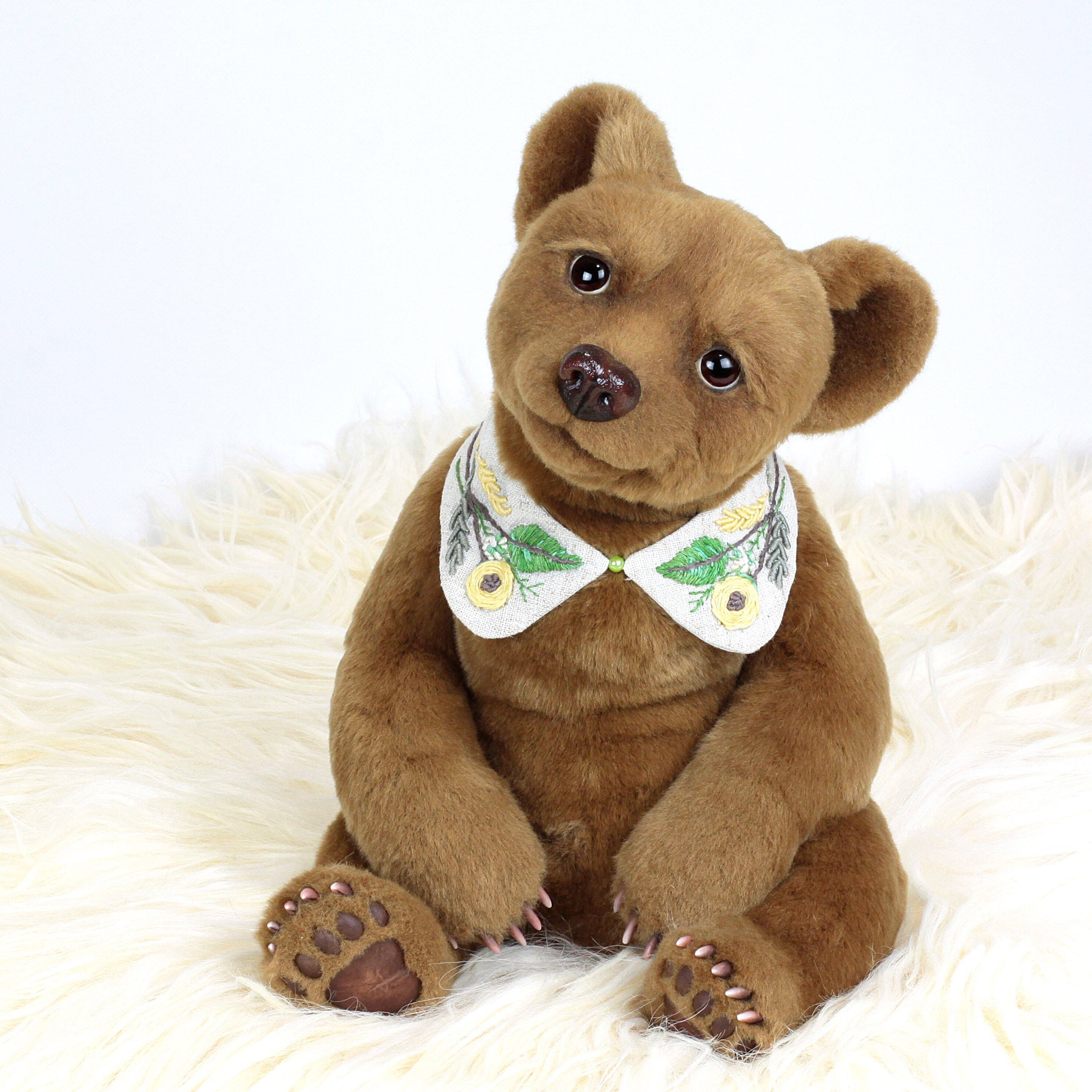 Made to Order Realistic Plush Copy Bear, Unique Artist Creation, Soft ...