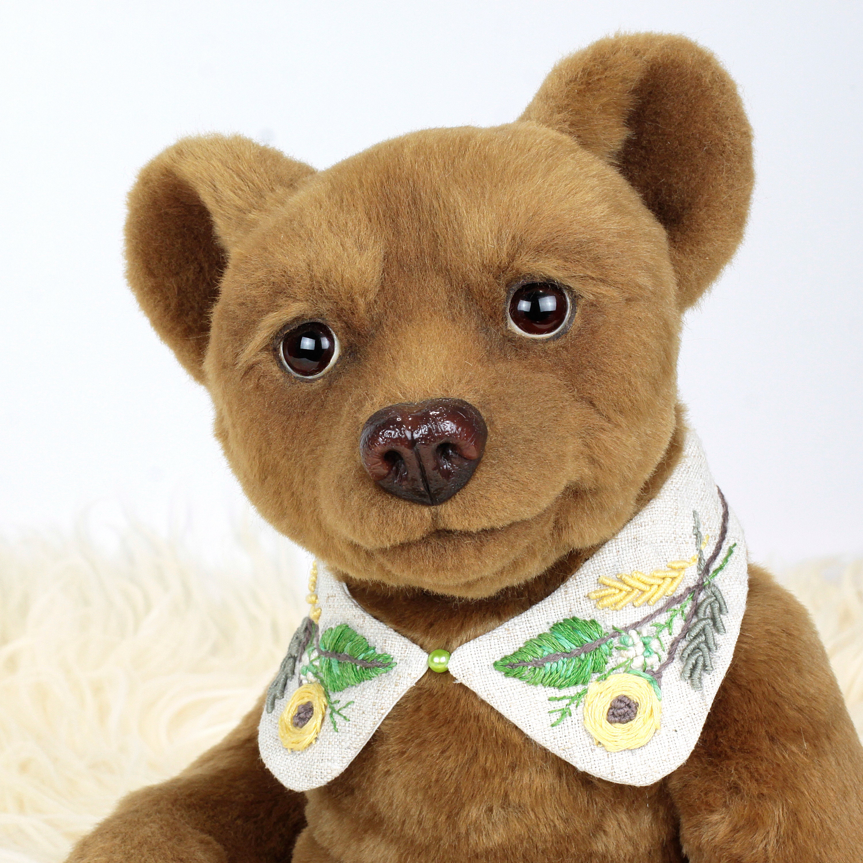 Made to Order Realistic Plush Copy Bear, Unique Artist Creation, Soft ...