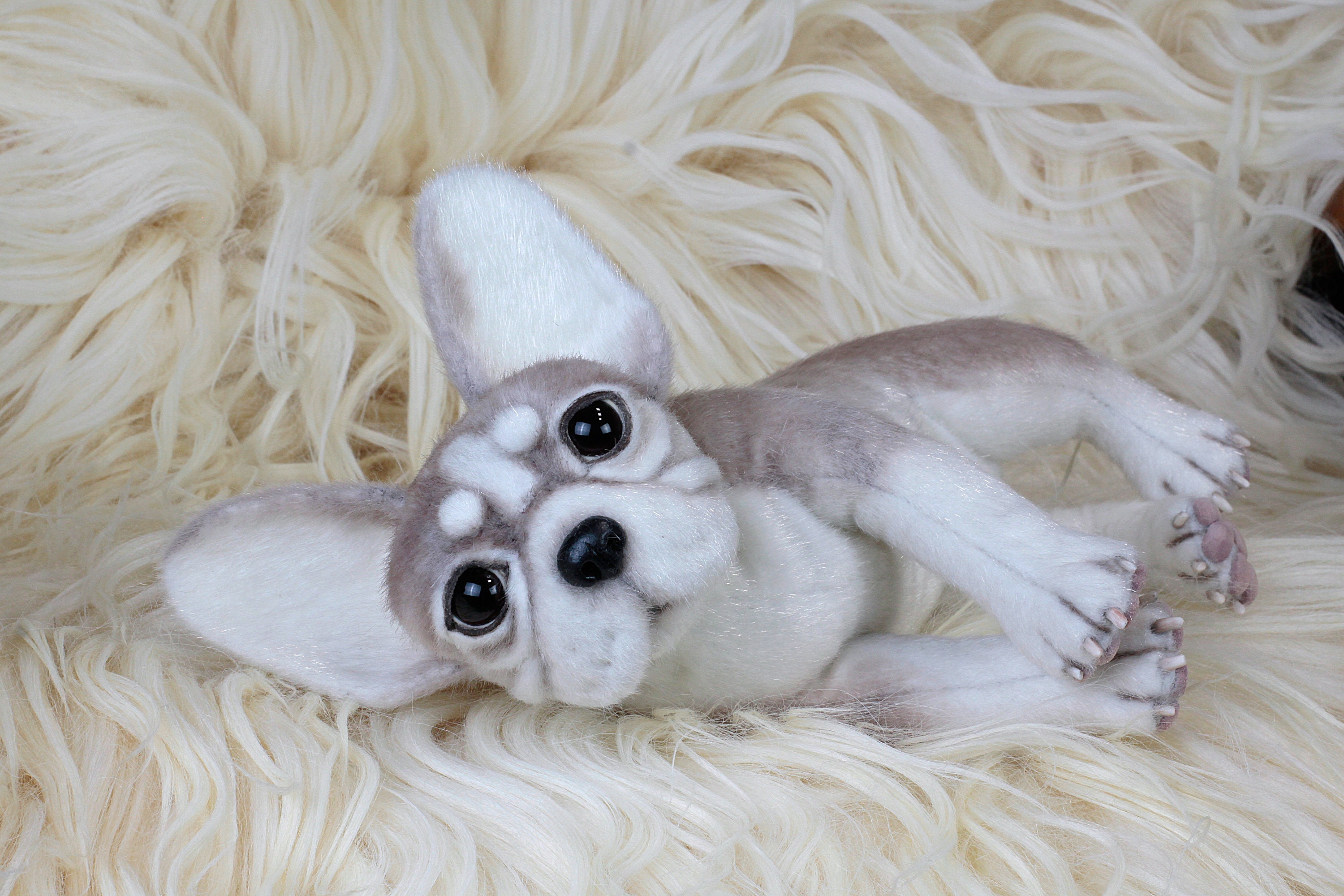 Made to Order Realistic Stuffed Dog, Plush Copy Bulldog, Soft Sculpture ...