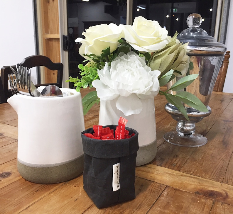 Paper Sack Bag Pot Washable Paper Sustainable Storage - Etsy