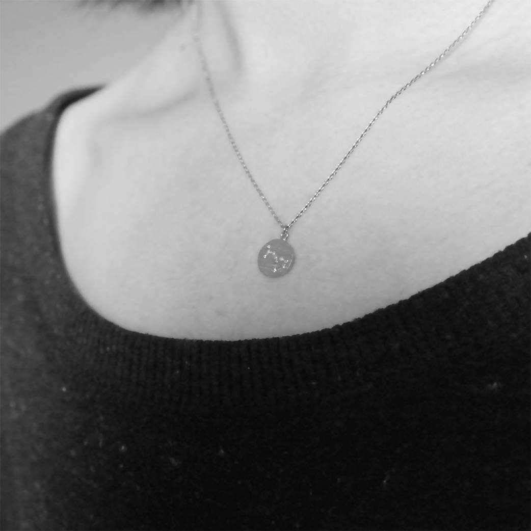 Custom 12 Zodiac Sign Horoscope & Star Sign Gold Plated - Etsy