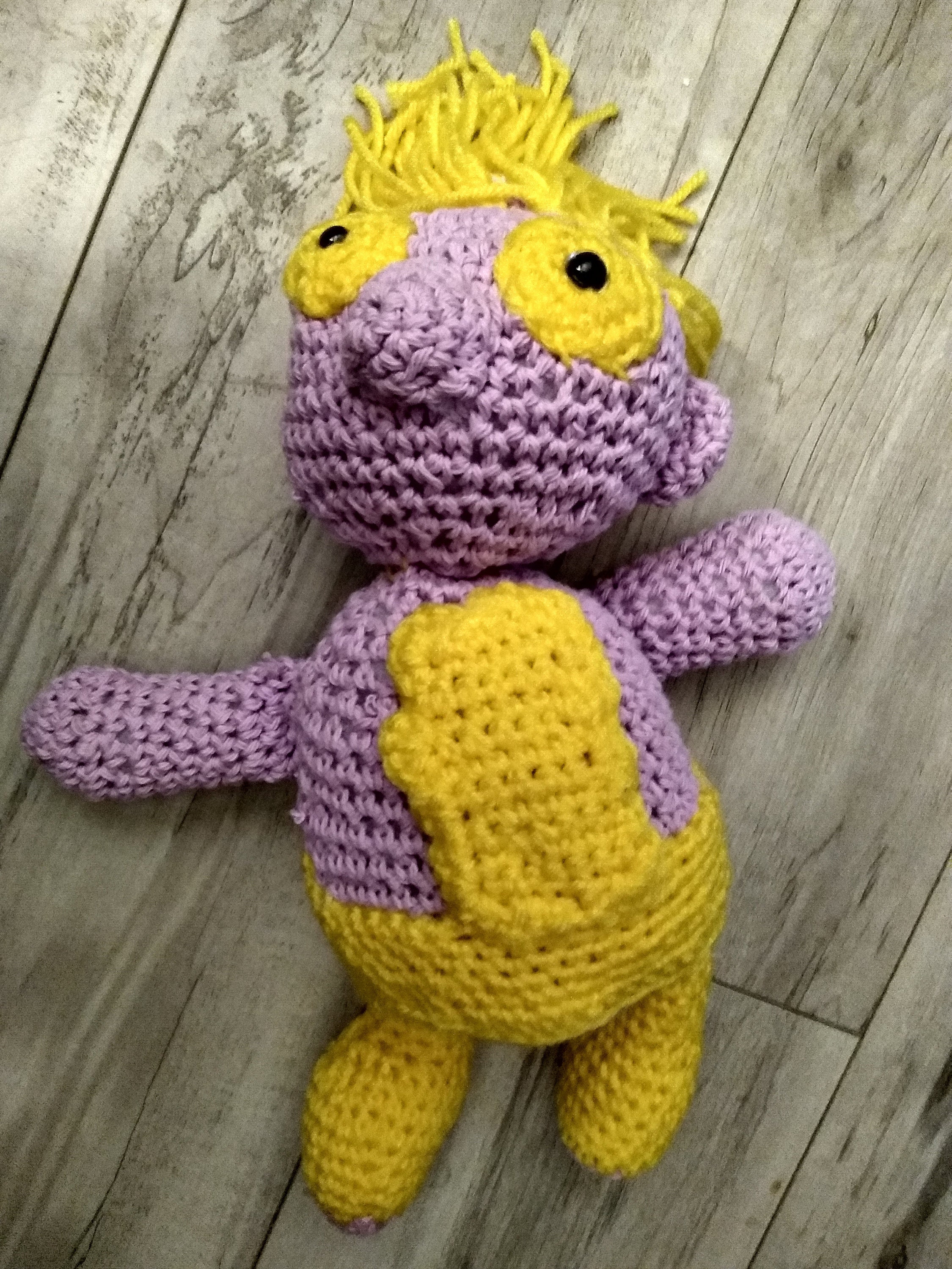 Crochet Guy With Yellow Hair - Etsy