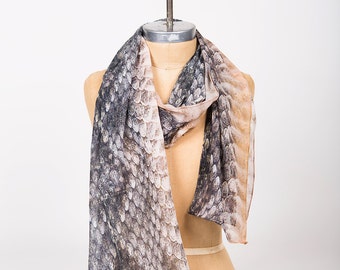 Snake Skin Scarf - Etsy