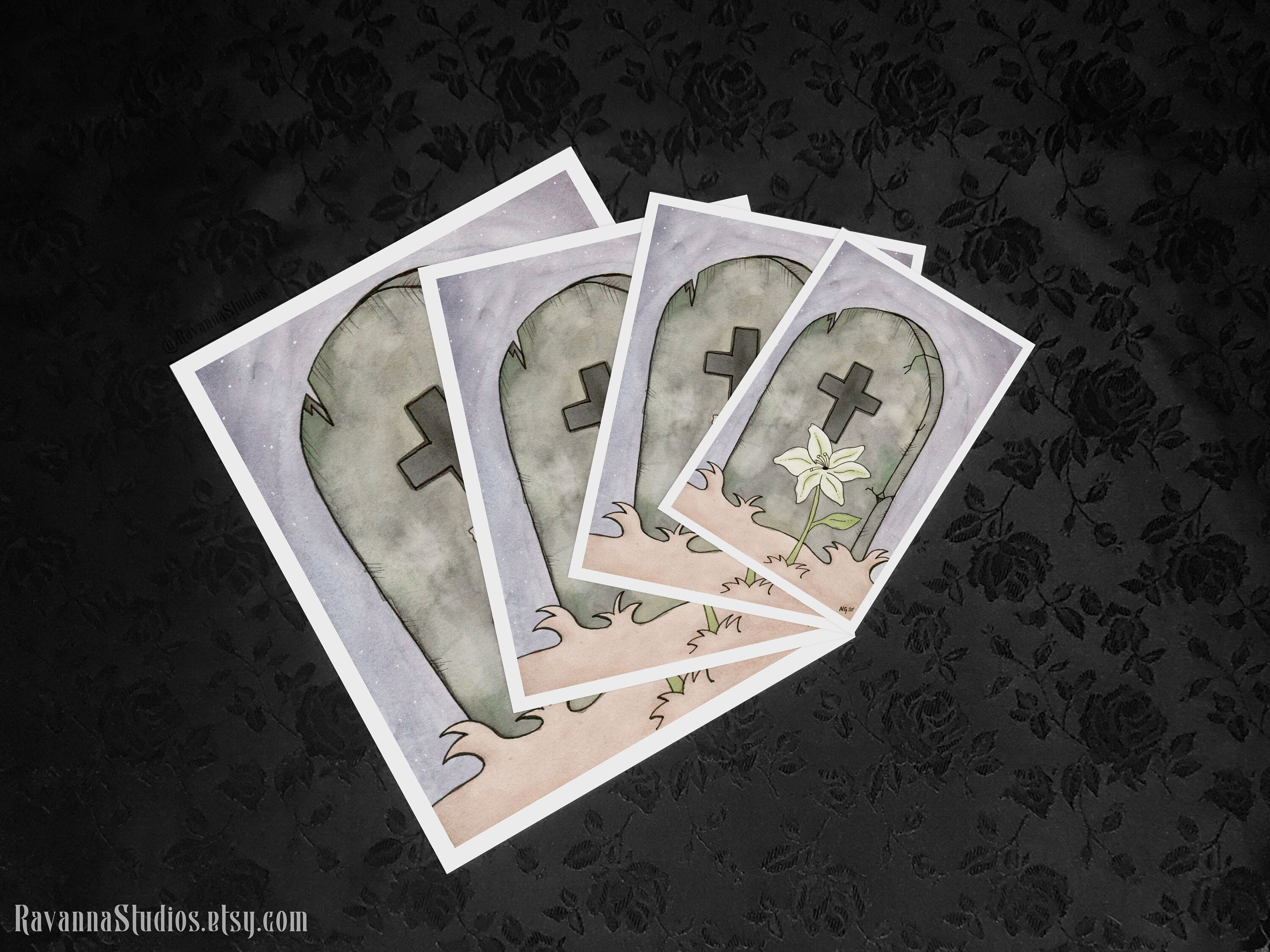 Tombstone Print Tombstone Wall Art for Framing Cemetery - Etsy