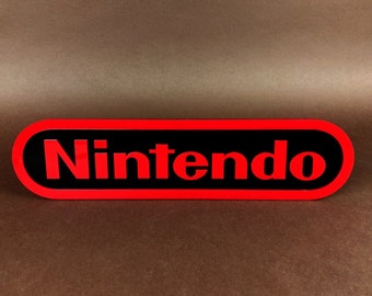Nintendo Display Sign | Etsy