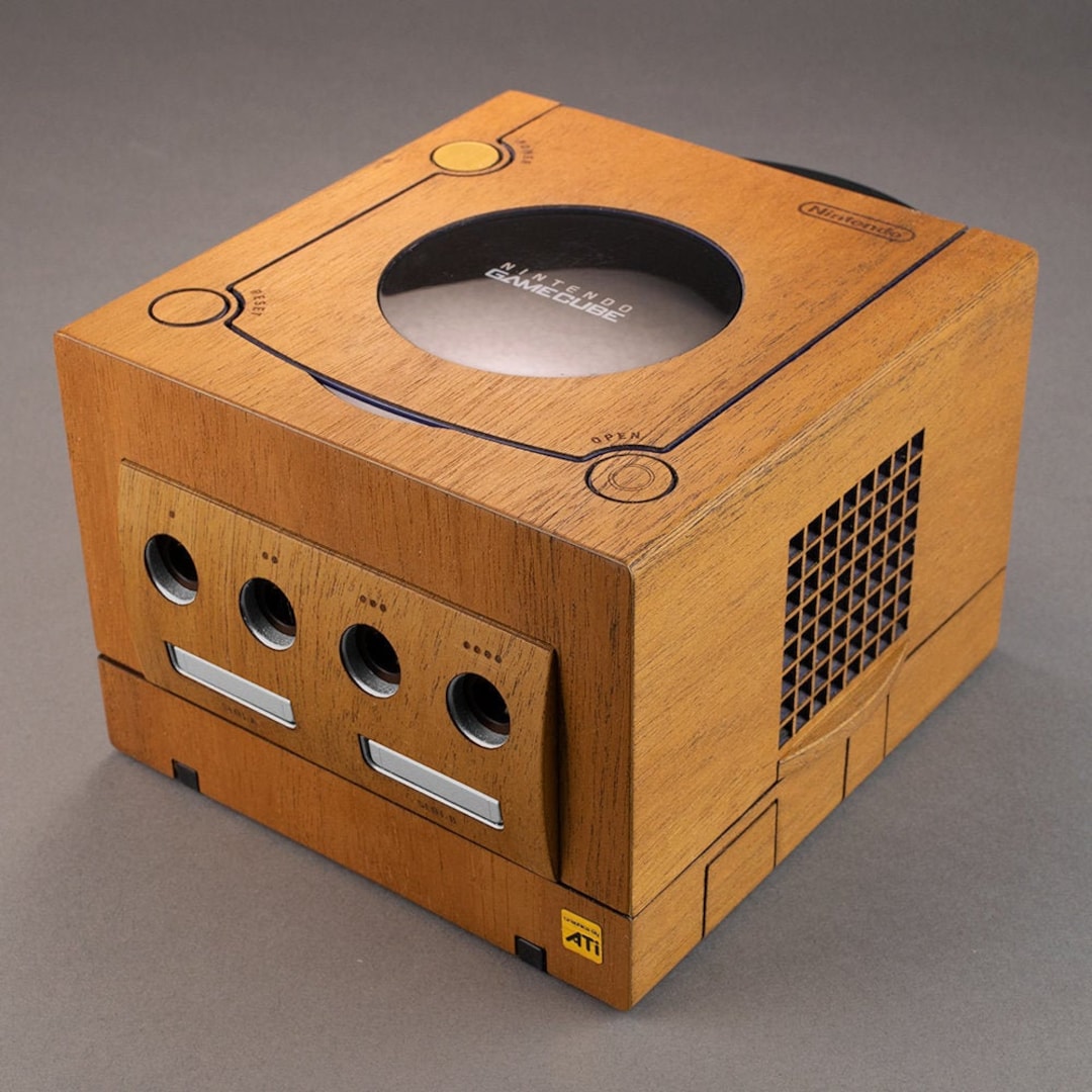 Real Wood Skin for Gamecube Mahogany, Walnut, or Padauk - Etsy Real Wood Skin for Gamecube Mahogany, Walnut, or Padauk - Etsy