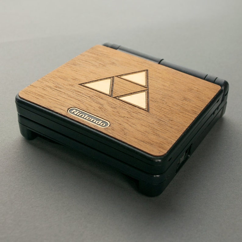 Zelda Real Wood Skin for Game Boy Advance SP GBA SP - Etsy