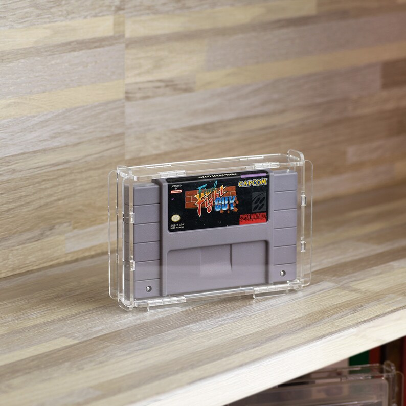 Nintendo SNES Game Cartridge Protective Display Case Super | Etsy