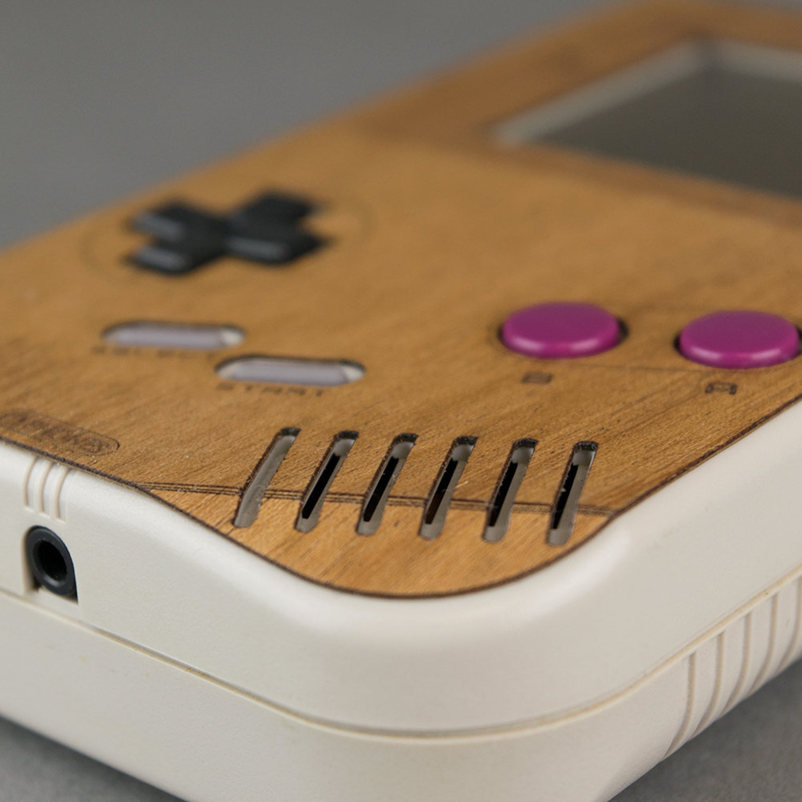 Real Wood Skin for Game Boy DMG Mahogany Walnut or Padauk - Etsy