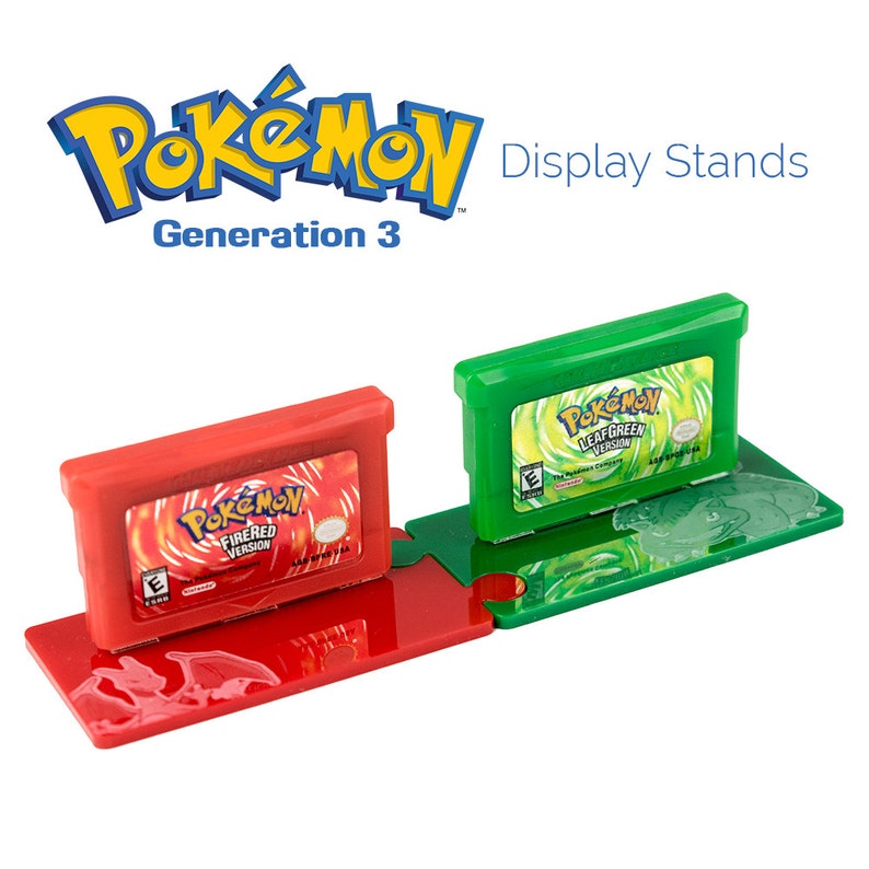 Pokémon Ruby and Pokémon Fire Red. I’ve always liked that Generation 3 ...