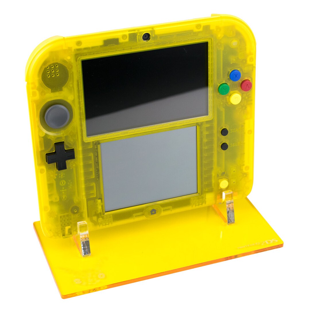 Display for Pokemon 20th Anniversary Yellow Nintendo 2DS - Etsy