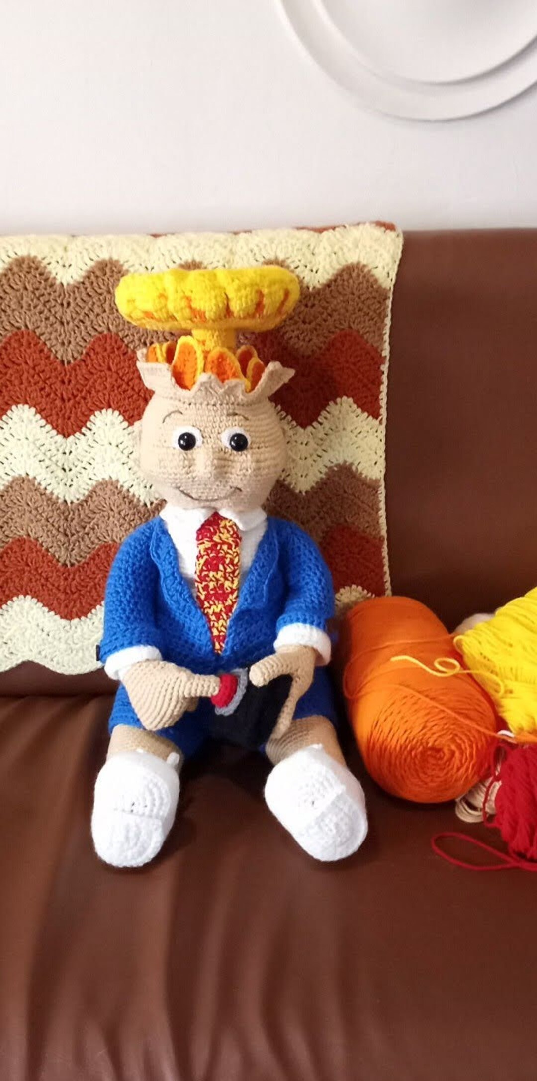 Crochet Garbage Pal Kid Adam Bomb - Etsy