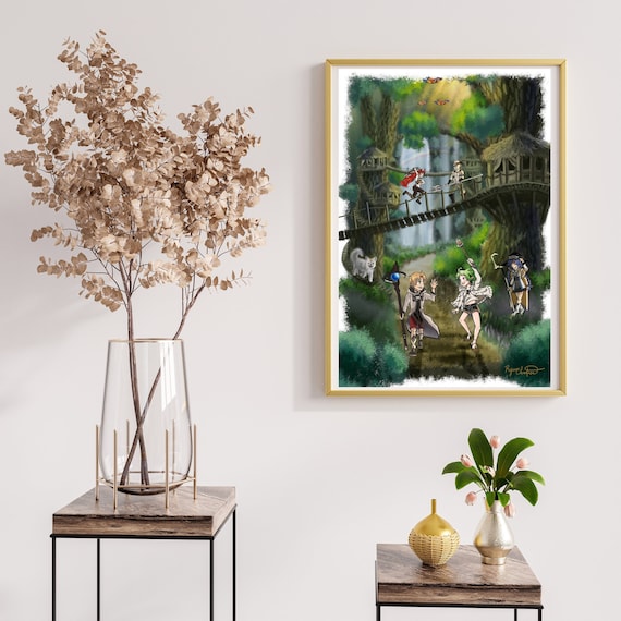 Mushoku Tensei: Jobless Reincarnation Art Print - Etsy