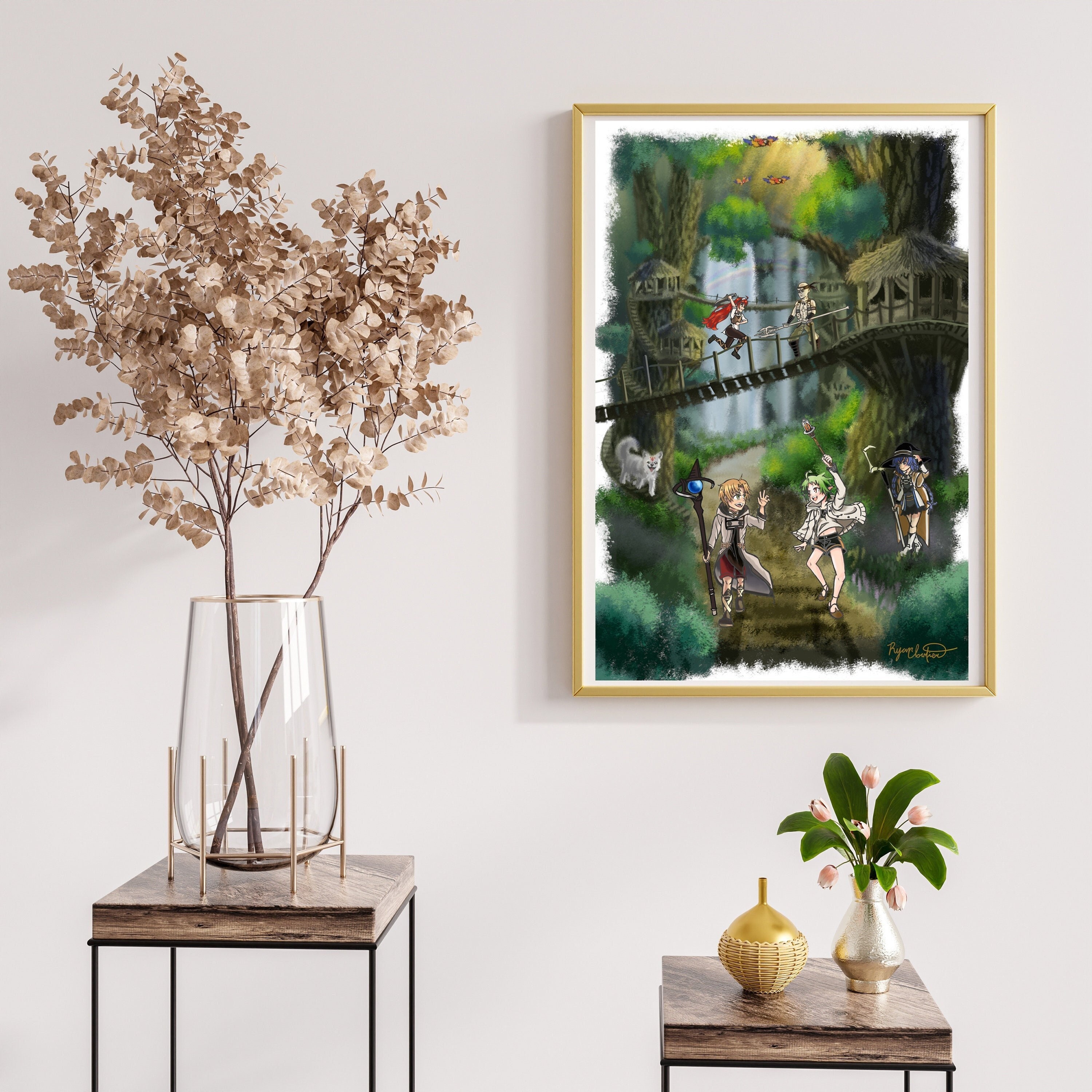 Mushoku Tensei: Jobless Reincarnation Art Print - Etsy