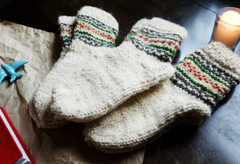 Women Socks/knitted Socks/knit Wool Socks/hand Knit | Etsy