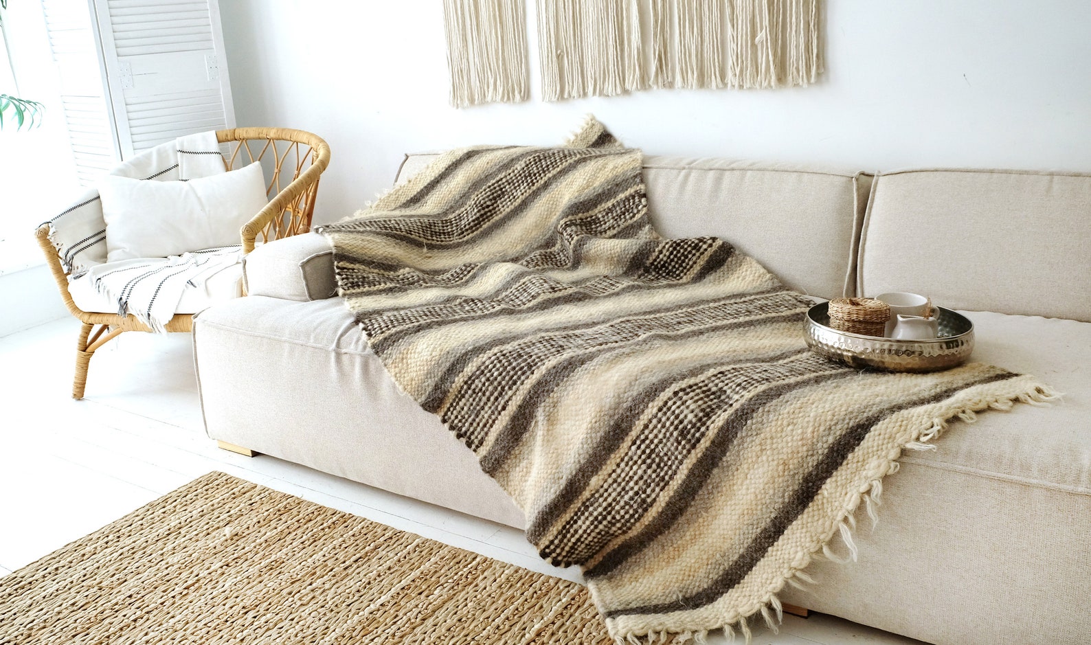 Weighted Blanket From Organic Sheep Wool: Traditional Ukrainian Wool ...