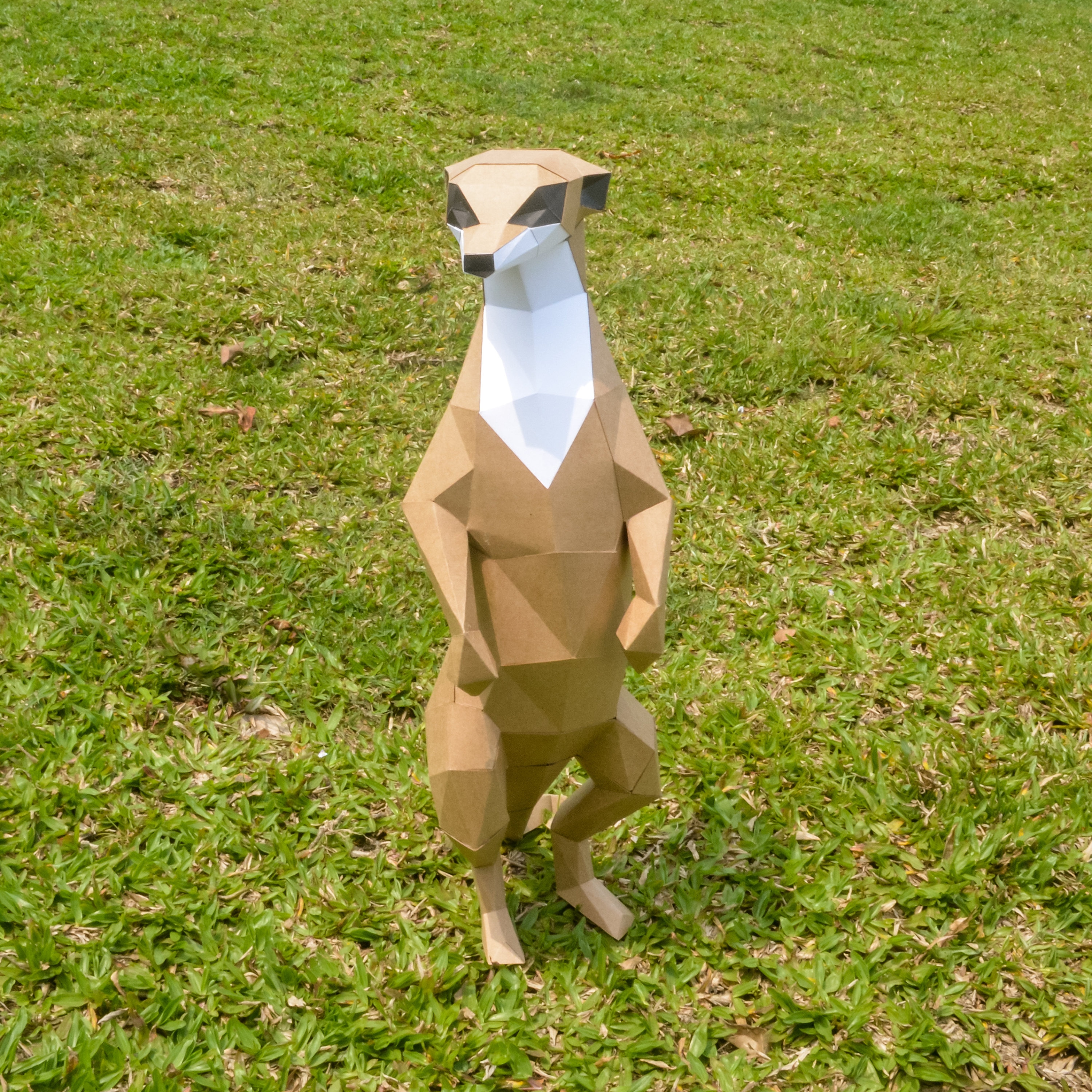 MEERKAT Articraft polygonal paper origami art birthday | Etsy