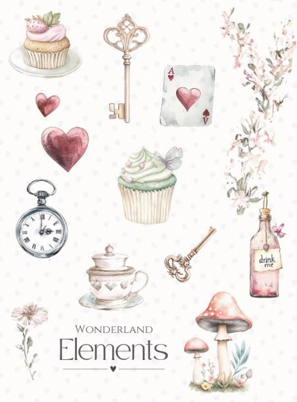 Alice in Wonderland Clipart | Alice Clip Art, Alice Clip Art Watercolor ...