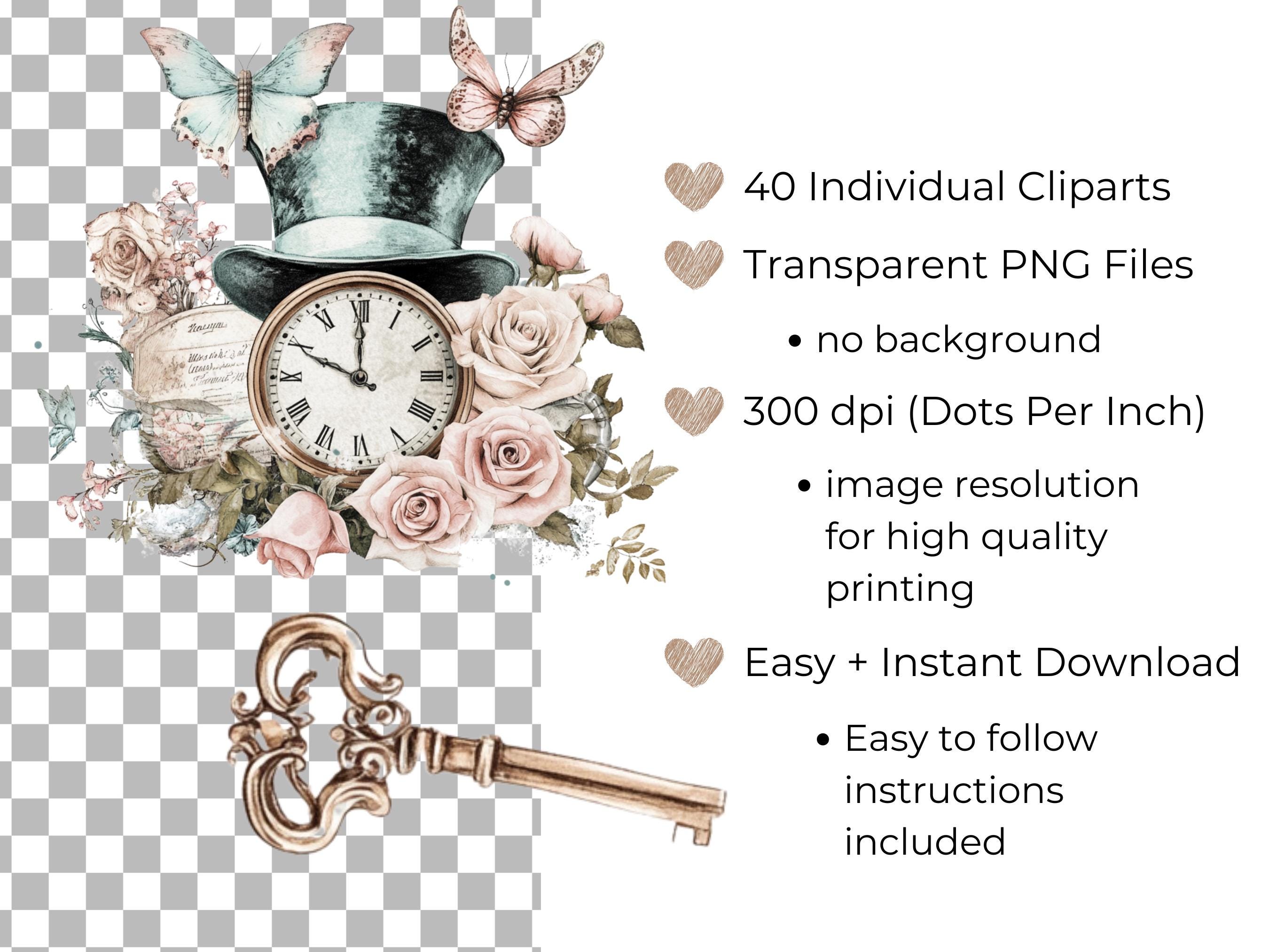 Alice in Wonderland Clipart | Alice Clip Art, Alice Clip Art Watercolor ...