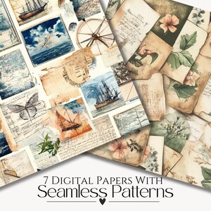 Junk Journalling Clipart | Junk Journal Clipart Downloadable, Whimsical ...