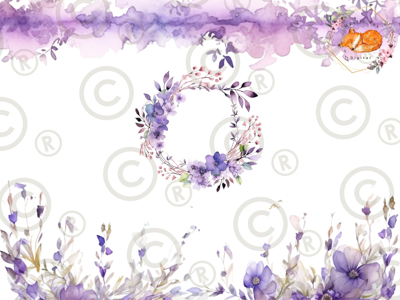 Birth Month Flowers Borders and Wreaths | Birthflower Clipart, Birth ...
