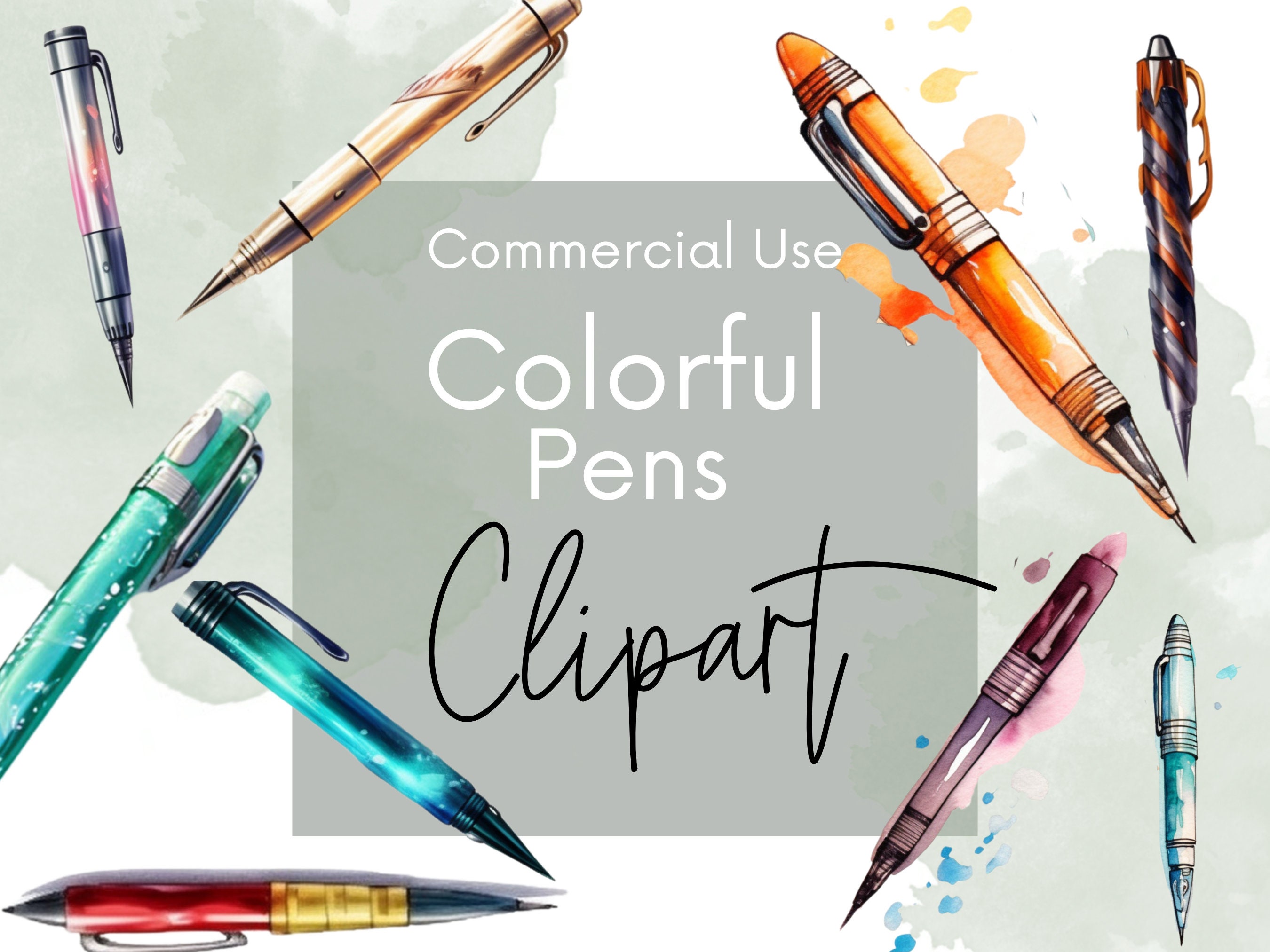 Ballpoint Pen Clip Art